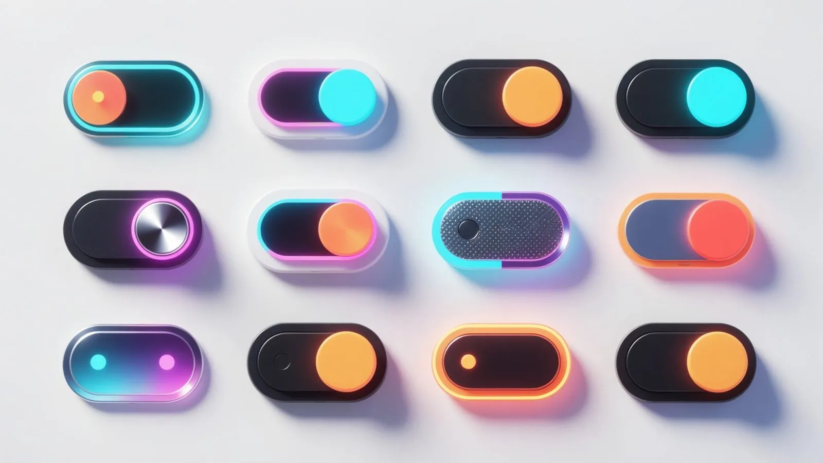 Toggle UI design: Anatomy, UX, and Use cases - A comprehensive Switches ...